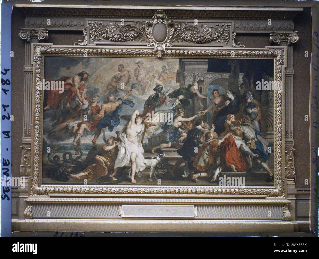 Paris (1st arr.), France The apotheosis of Henri IV and the ...