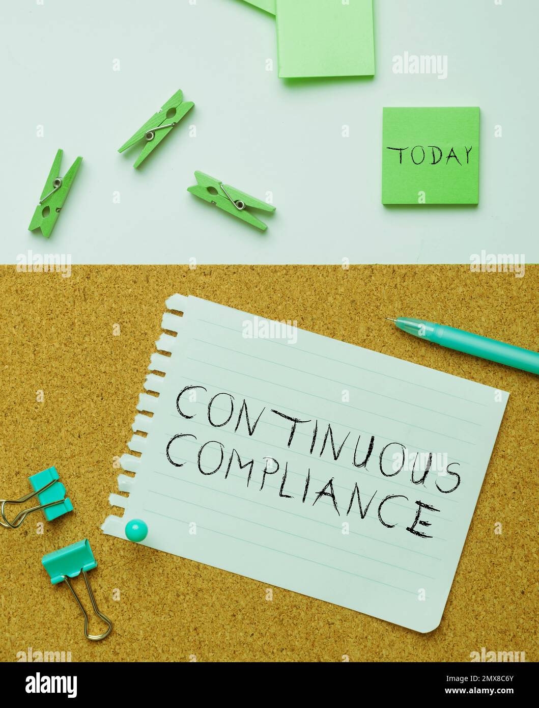 Conceptual display Continuous Compliance. Concept meaning Internal ...