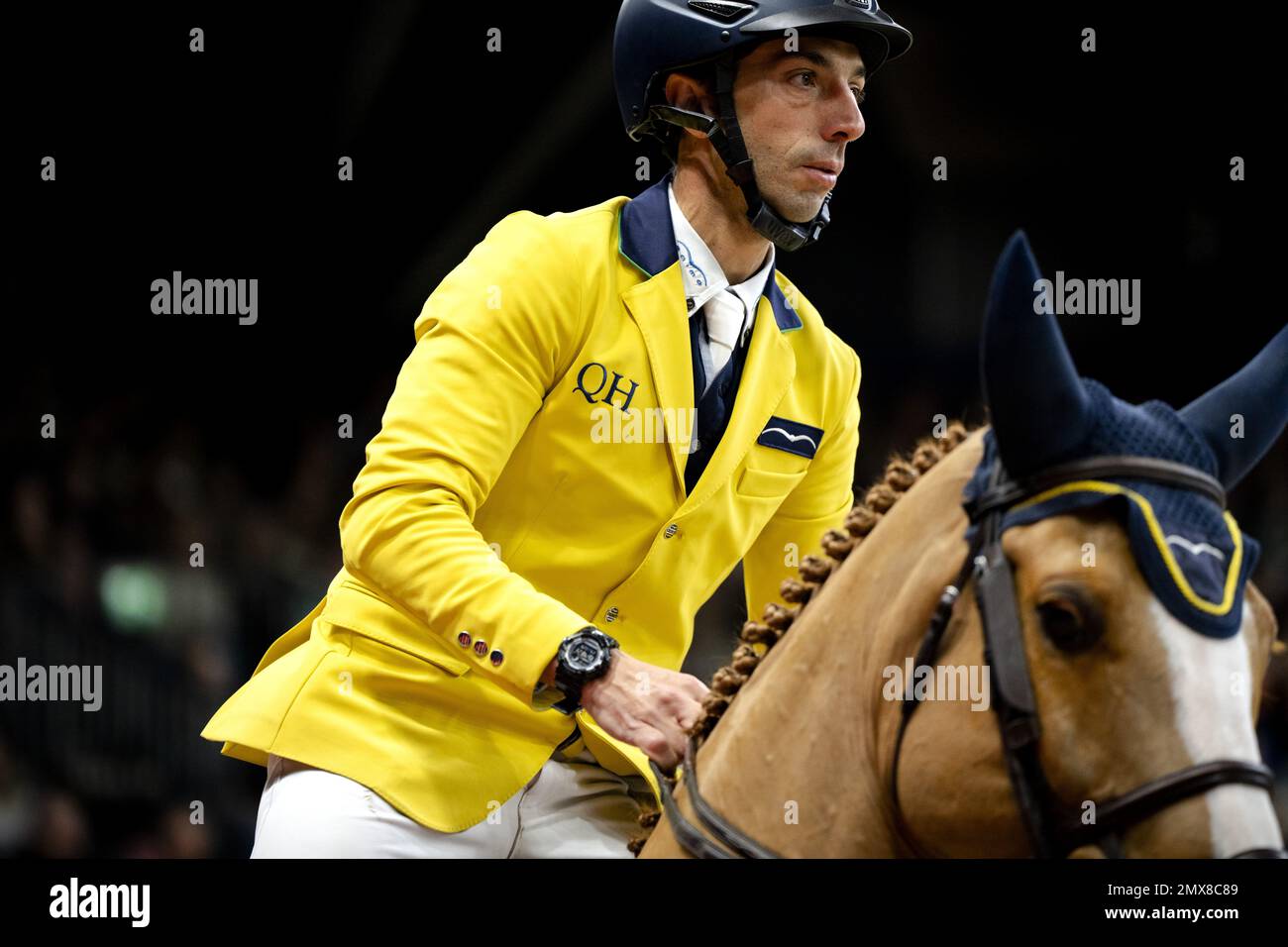 AMSTERDAM - Rider Yuri Mansur (BRA) on Vitiki during the FEI Jumping ...