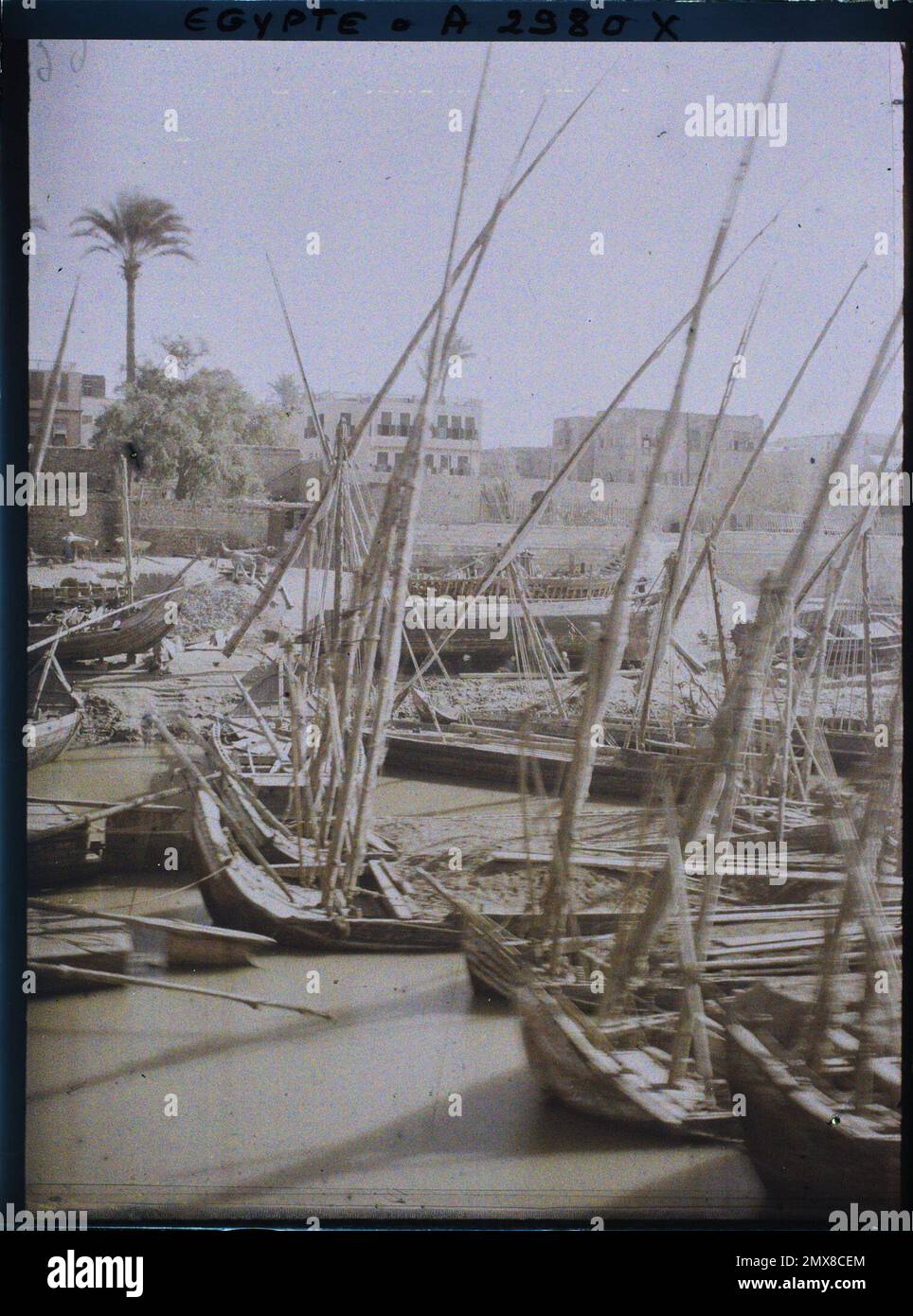 Landscape cairo egypt boats hi-res stock photography and images - Alamy