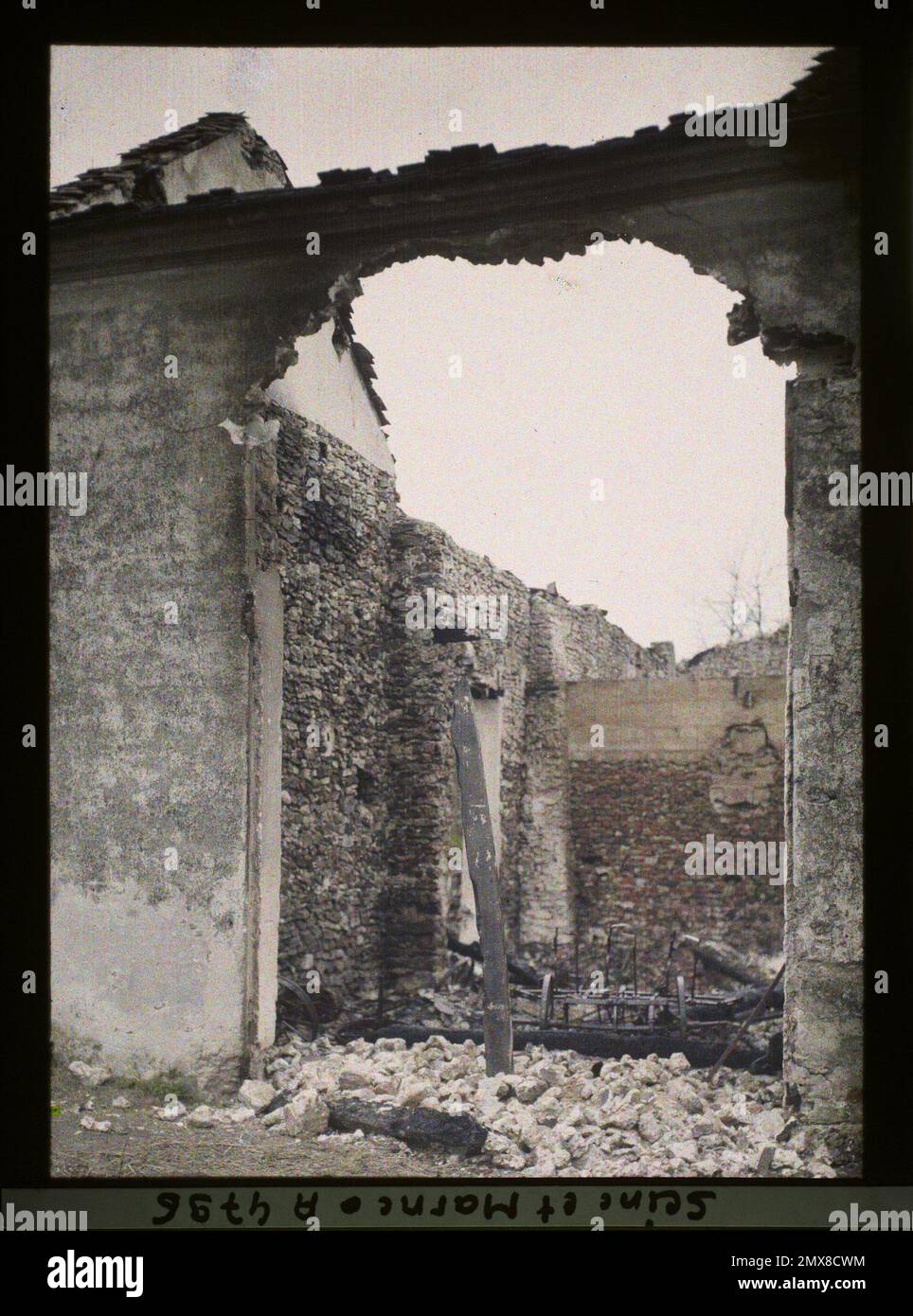 Chauconin , France , 1914-1915 - Devastated zones, North and East of ...