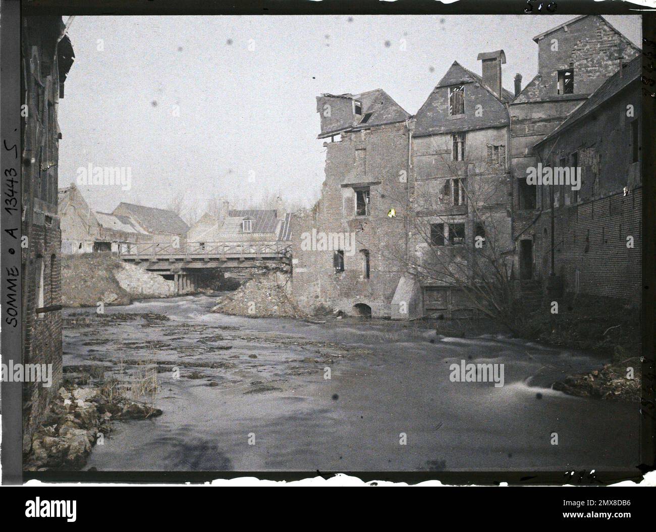 Ham, Somme, France , 1917 - Devastated regions, Somme, Oise, Aisne ...
