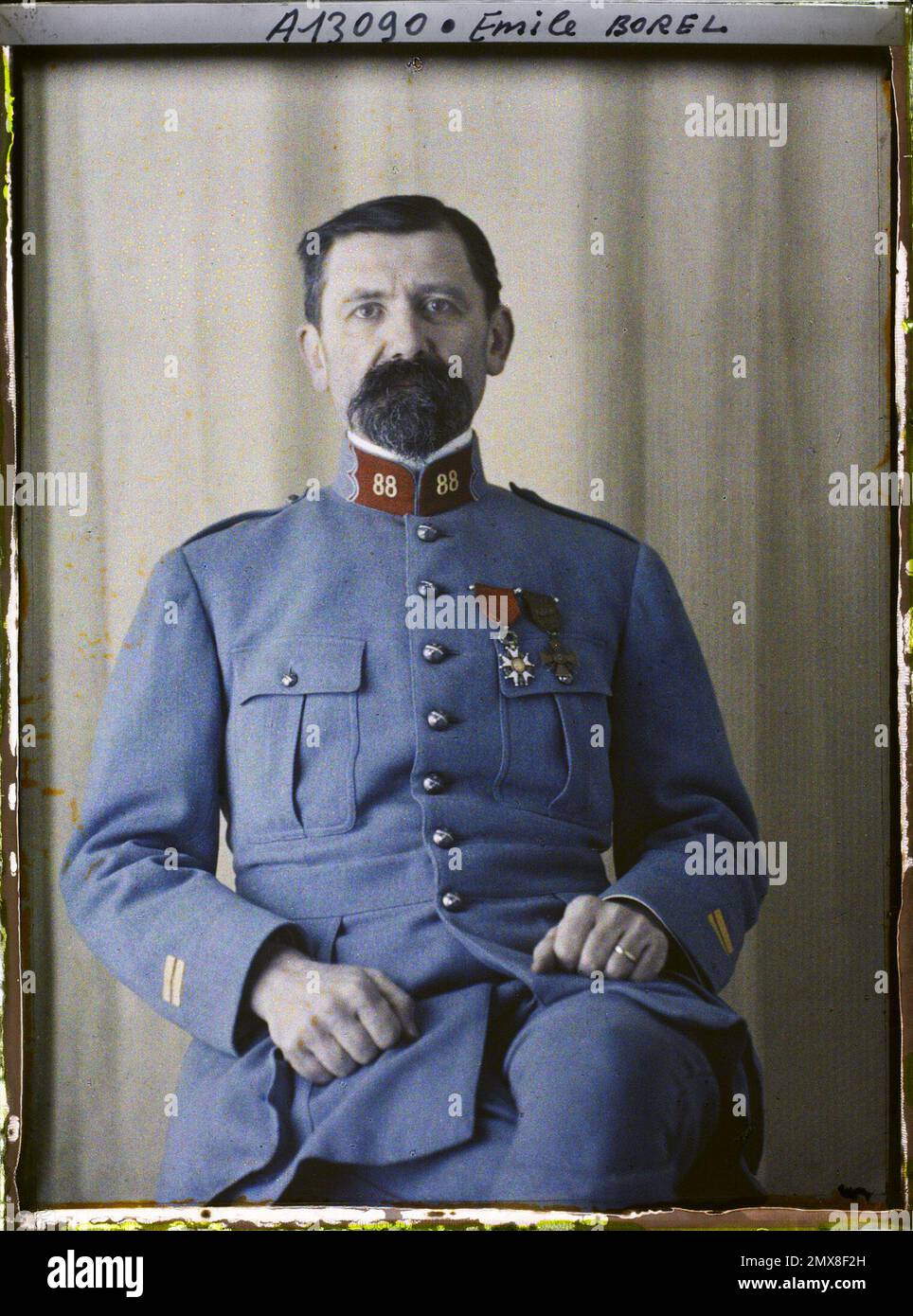 Property of Albert Kahn, Boulogne, France Mr. Emile Borel Stock Photo ...