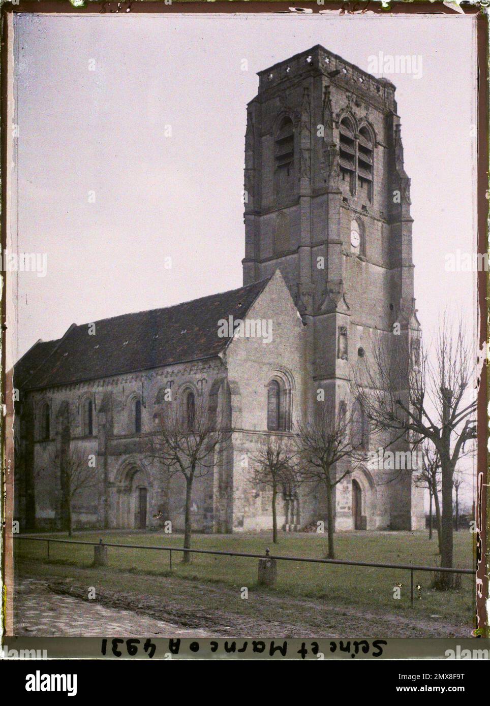 May-in-Multien, France , 1914-1915 - Devastated zones, North and East ...