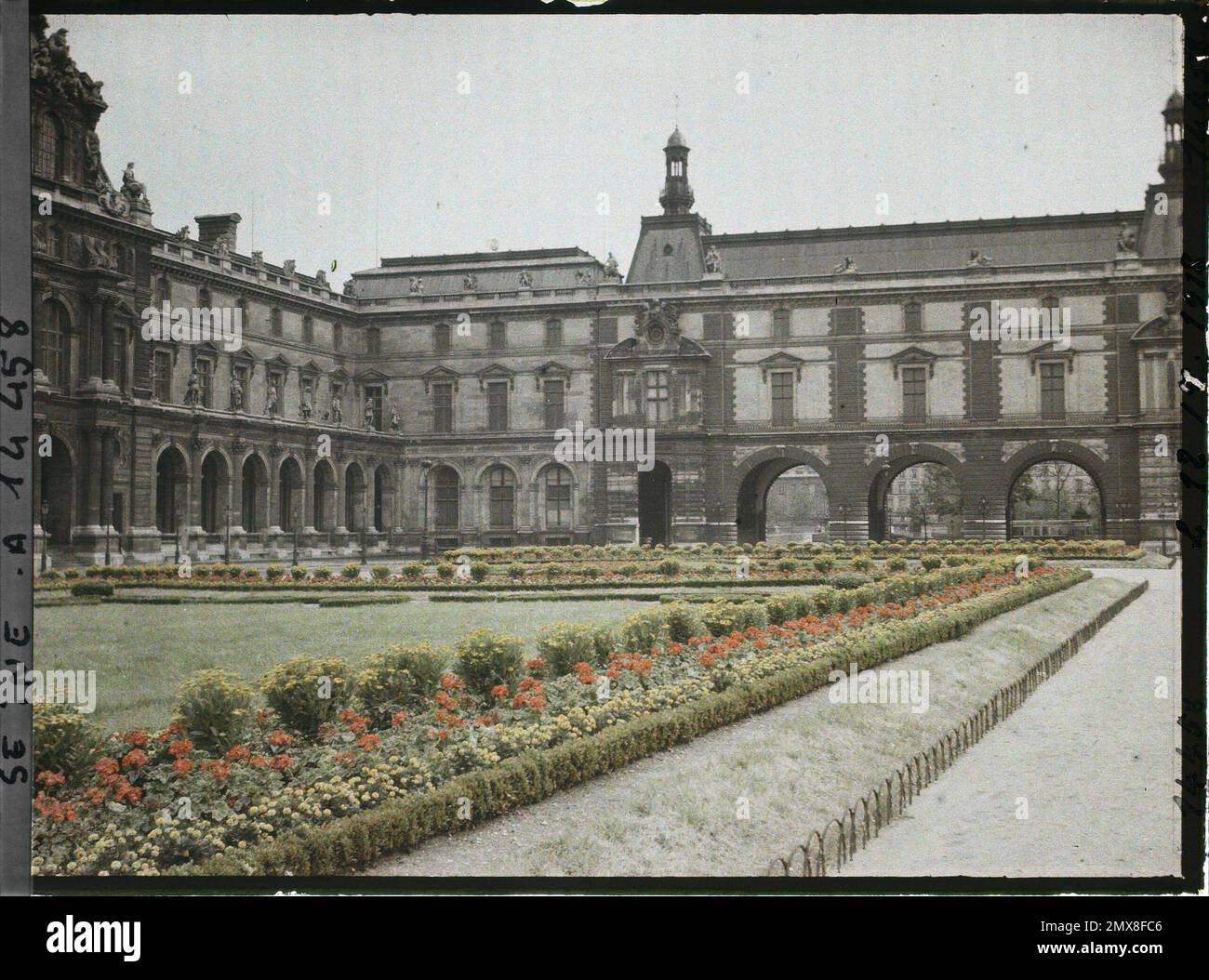 Paris (1st arr.), France Le Louvre, from Place du Carrousel to the Quai ...