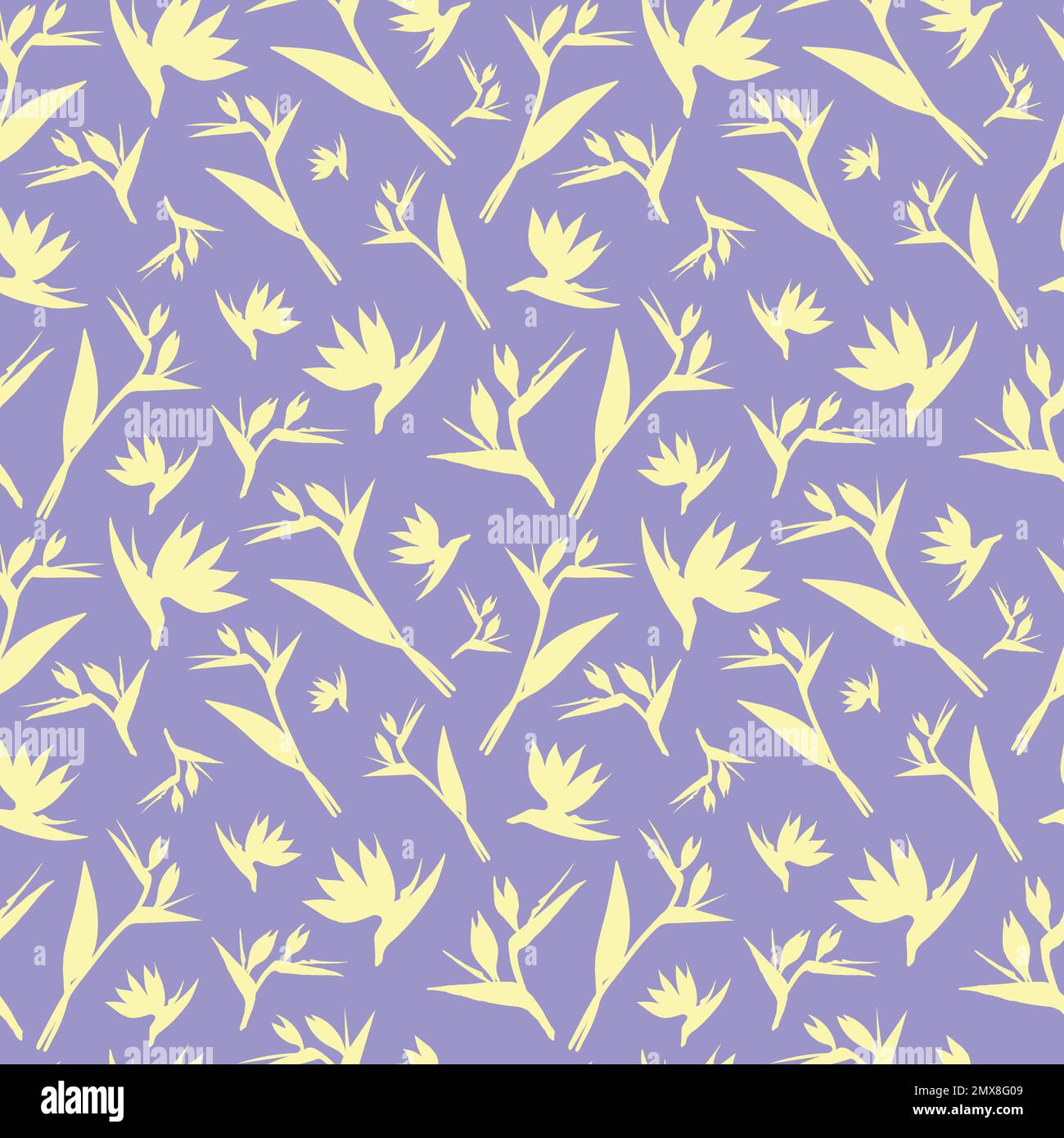 Vector flower seamless pattern Stock Vector Image & Art - Alamy