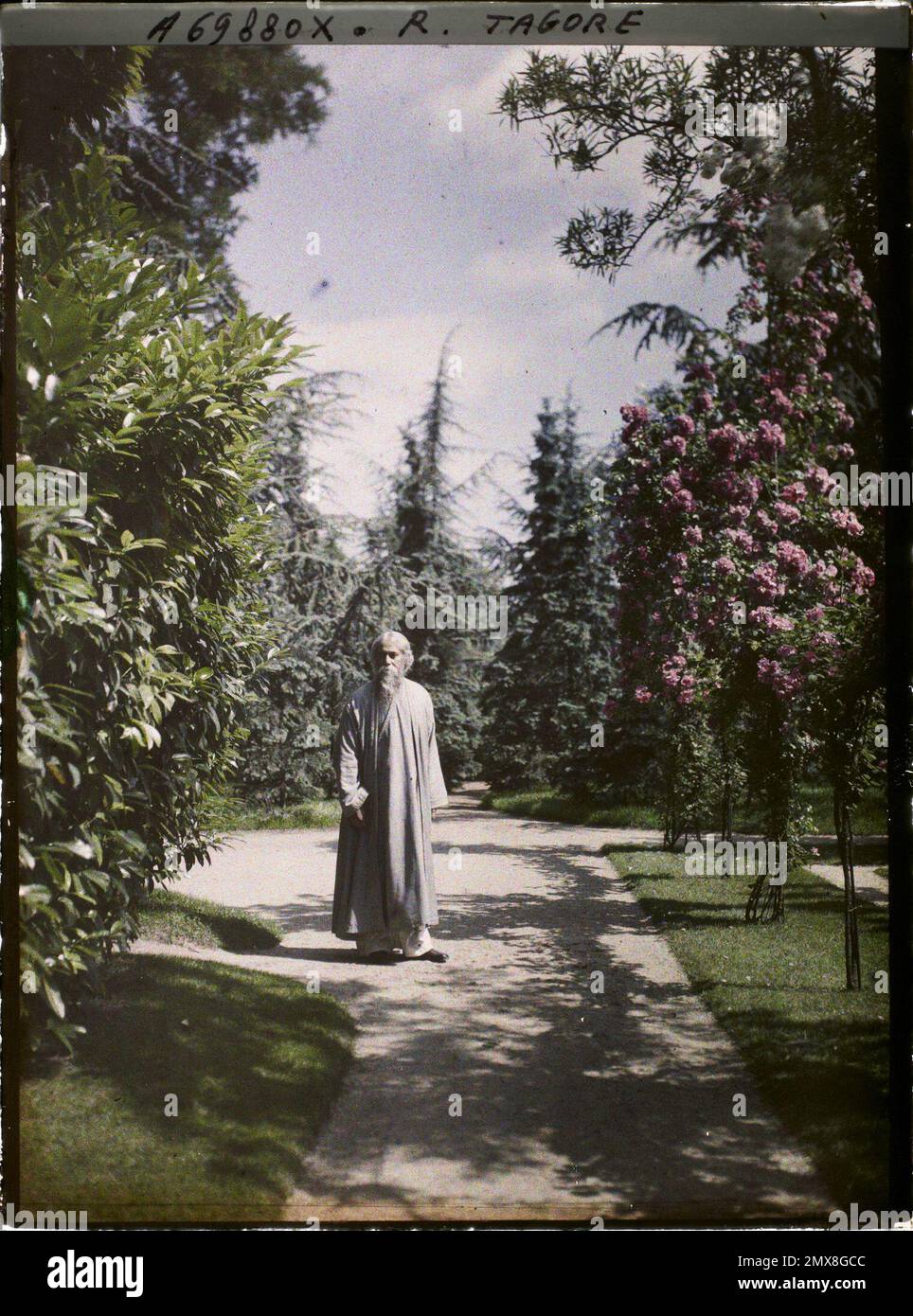 Property of Albert Kahn, Boulogne, France Rabindranâth Tagore Stock ...