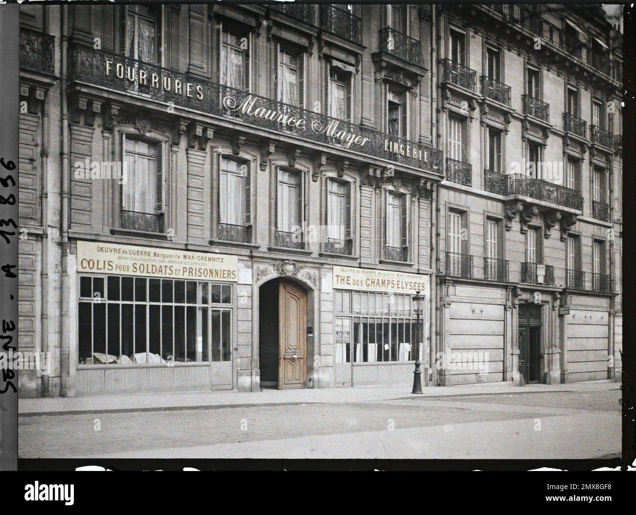 Paris (VIIIE arr.), France War Work Marguerite Max-Kremnitz, packages ...