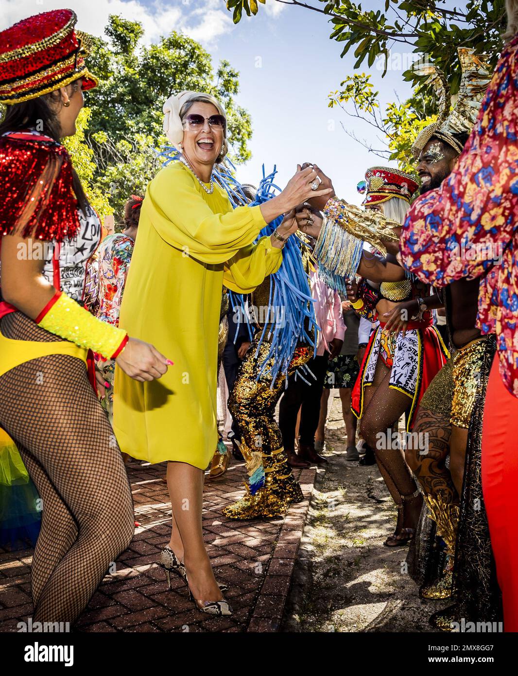 WILLEMSTAD - King Willem-Alexander, Queen Maxima and Princess Amalia ...
