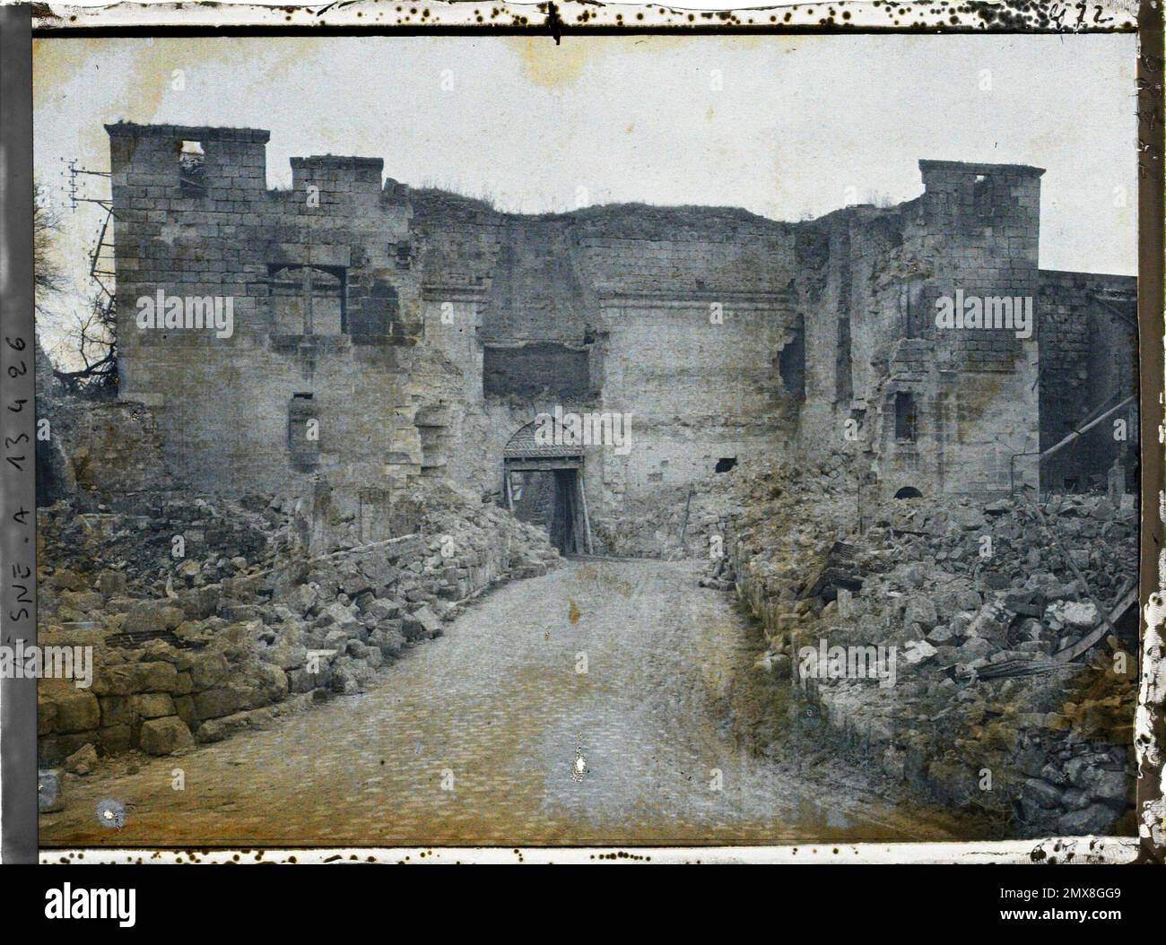 Coucy-le-Château, Aisne, France , 1917 - Devastated regions, Somme ...