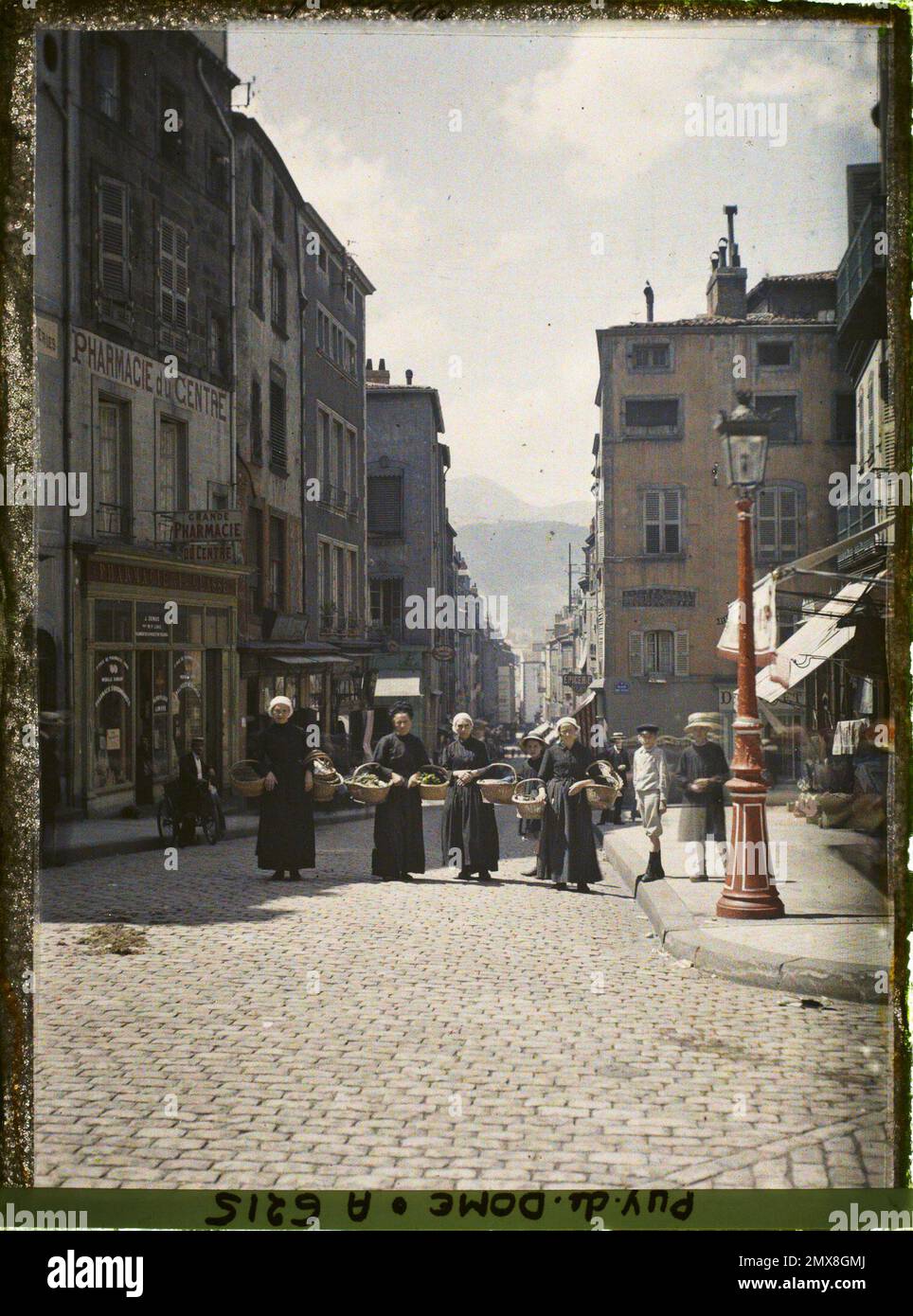 Clermont-Ferrand, France , 1911 - Center of France Auvergne Bourgogne ...