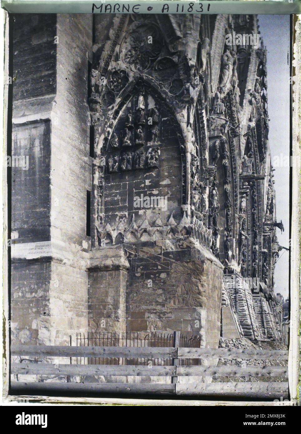 Reims , Marne , Champagne , France , 1917 - Marne - Fernand Cuville ...
