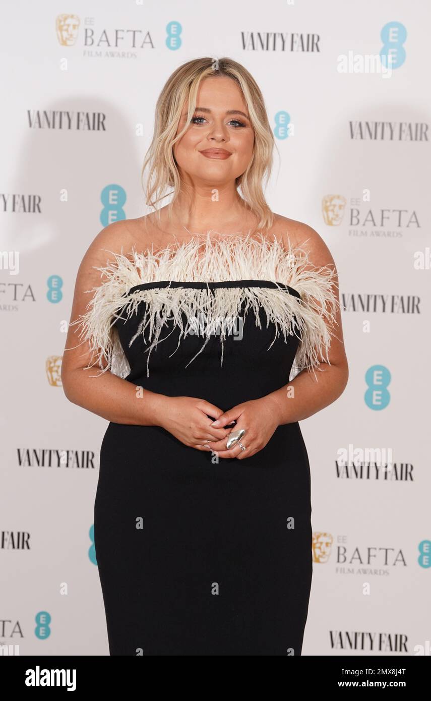 Emily Atack arrives for the Vanity Fair EE Rising Star Party at Art ...
