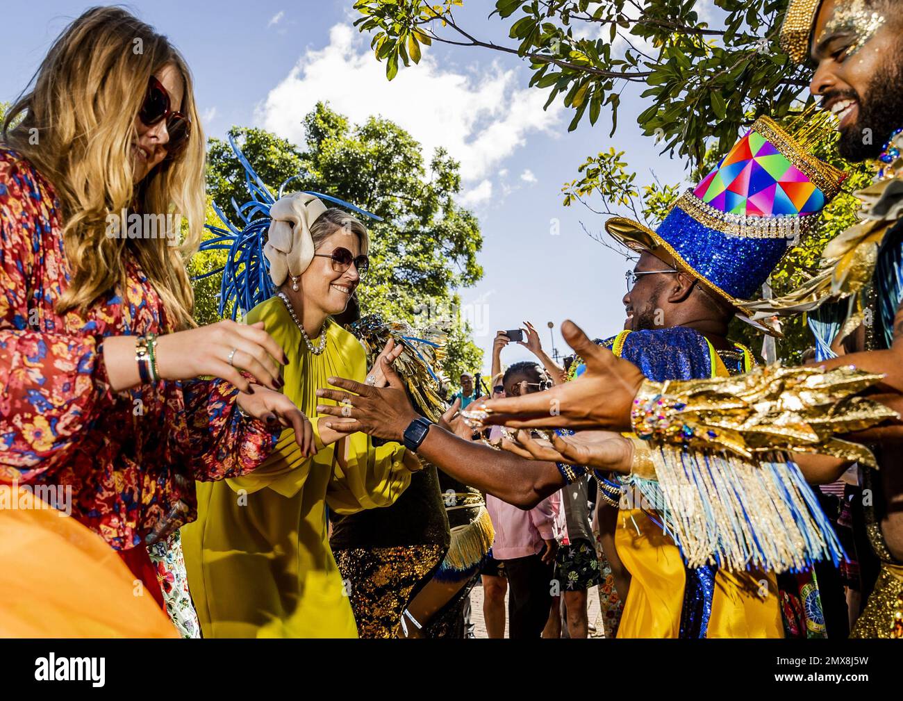WILLEMSTAD - King Willem-Alexander, Queen Maxima and Princess Amalia ...