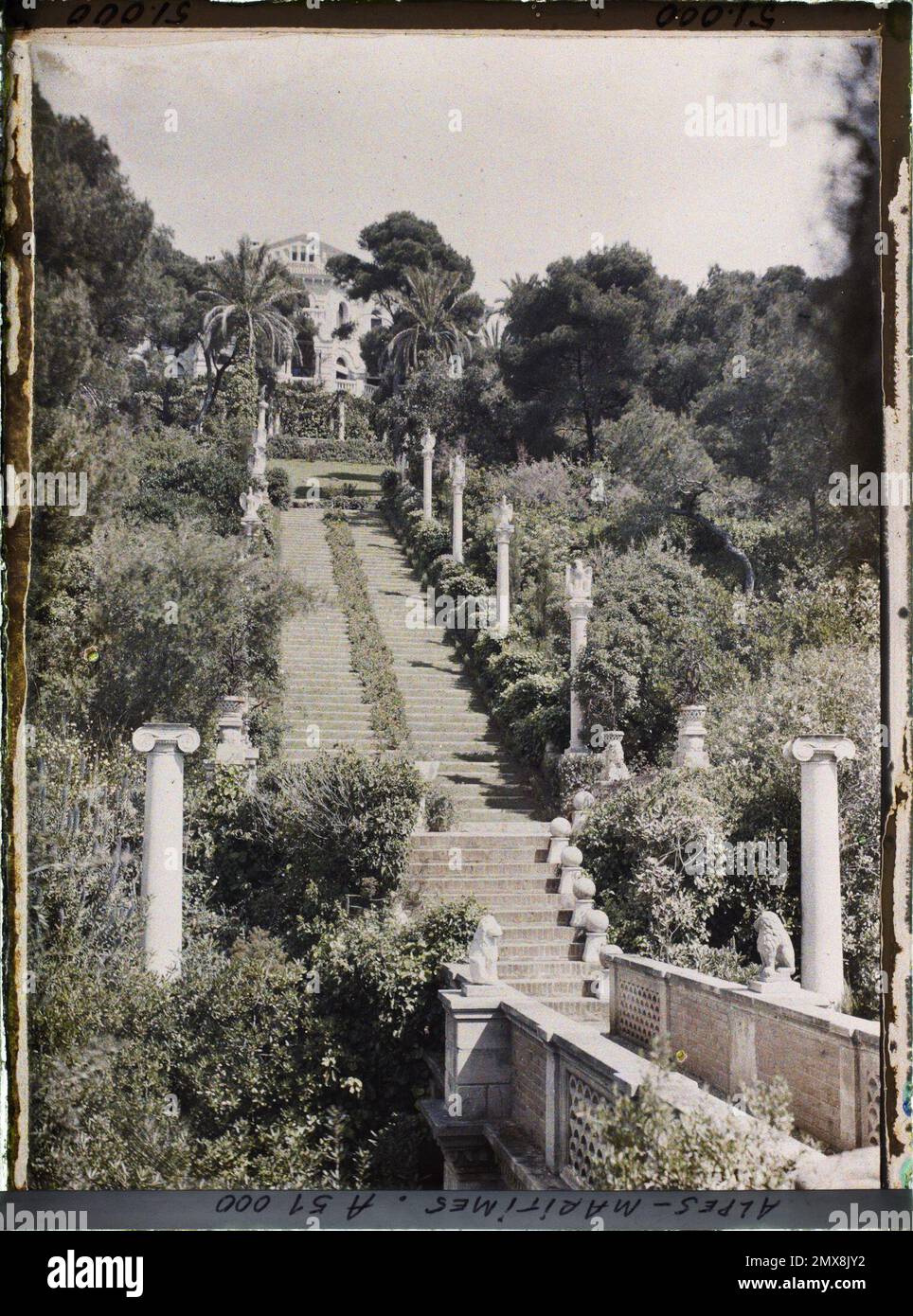 Cap Martin, France The Villa Cypris Dominant The Grand Fleuri Staircase ...