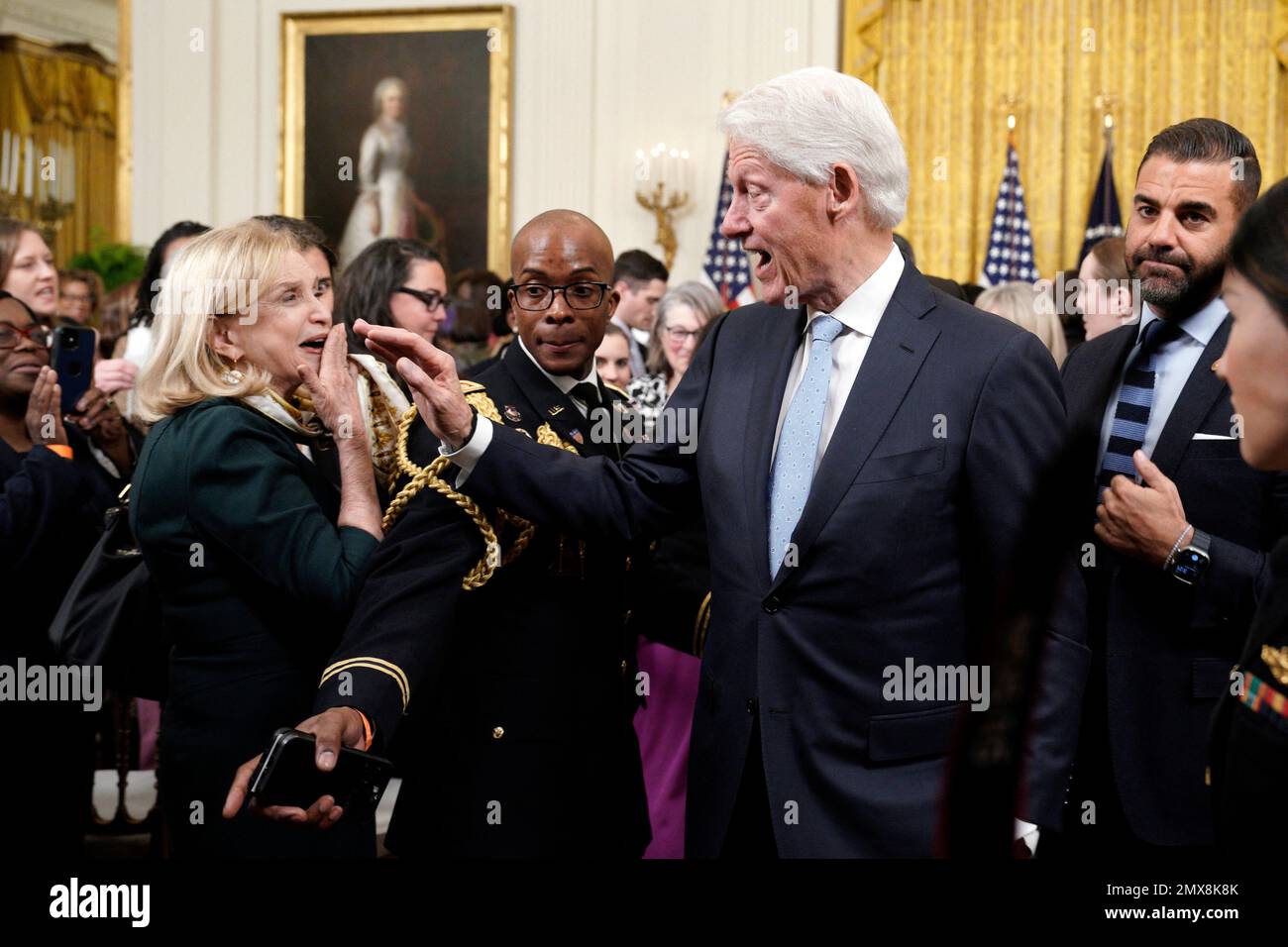 Washington, US, February 2, 2023. U.S. former President Bill Clinton ...