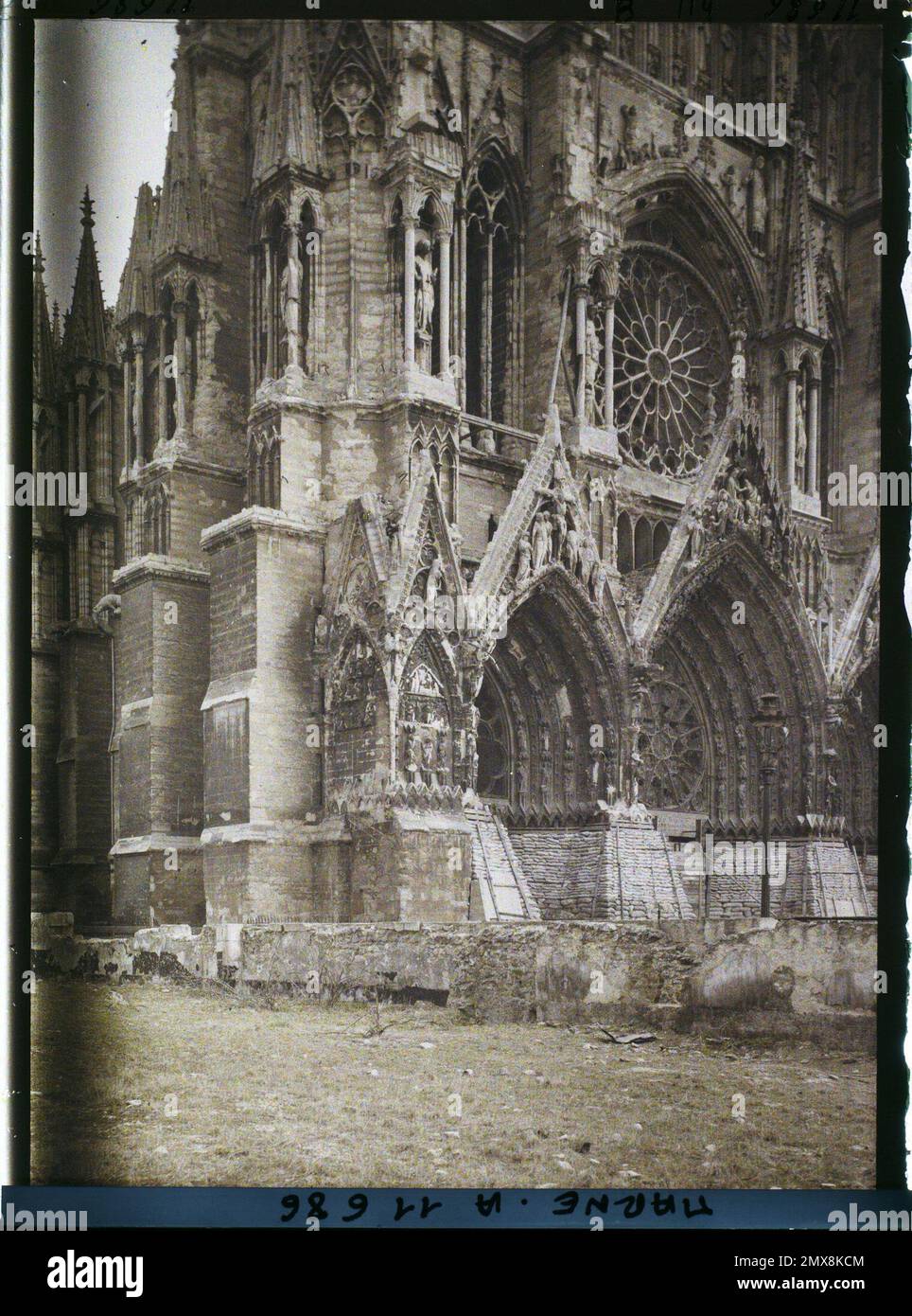 Reims , Marne , Champagne , France , 1917 - Marne - Fernand Cuville ...