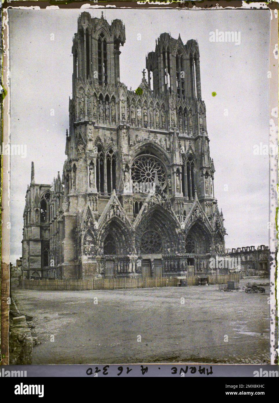 Reims , Marne , Champagne , France , 1919 - Devastated regions, Marne ...