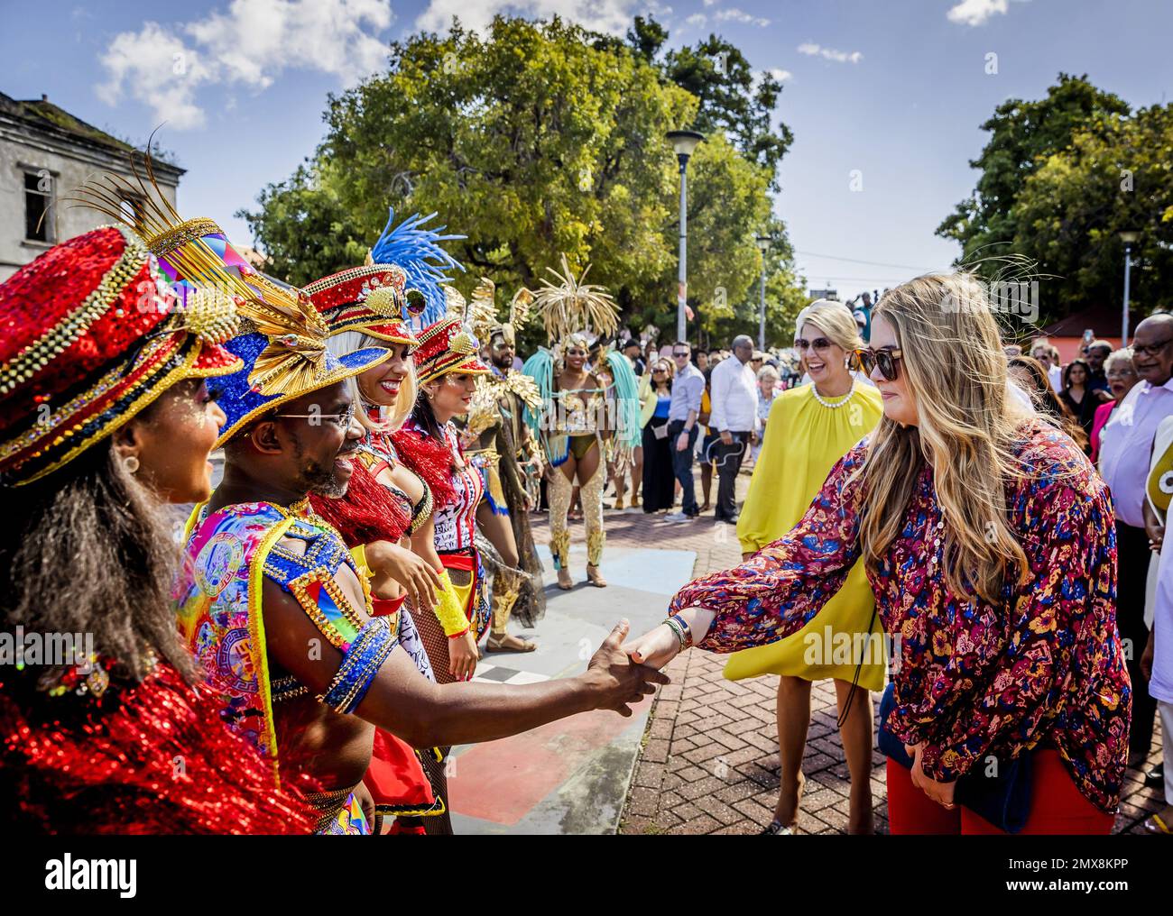 WILLEMSTAD - King Willem-Alexander, Queen Maxima and Princess Amalia ...