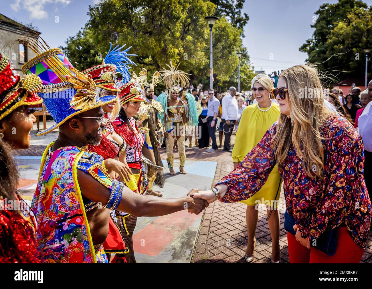 WILLEMSTAD - King Willem-Alexander, Queen Maxima and Princess Amalia ...