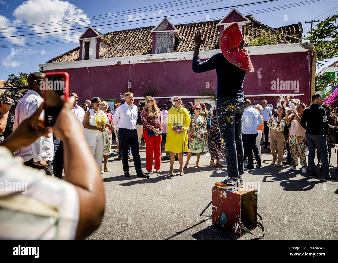 WILLEMSTAD - King Willem-Alexander, Queen Maxima and Princess Amalia ...
