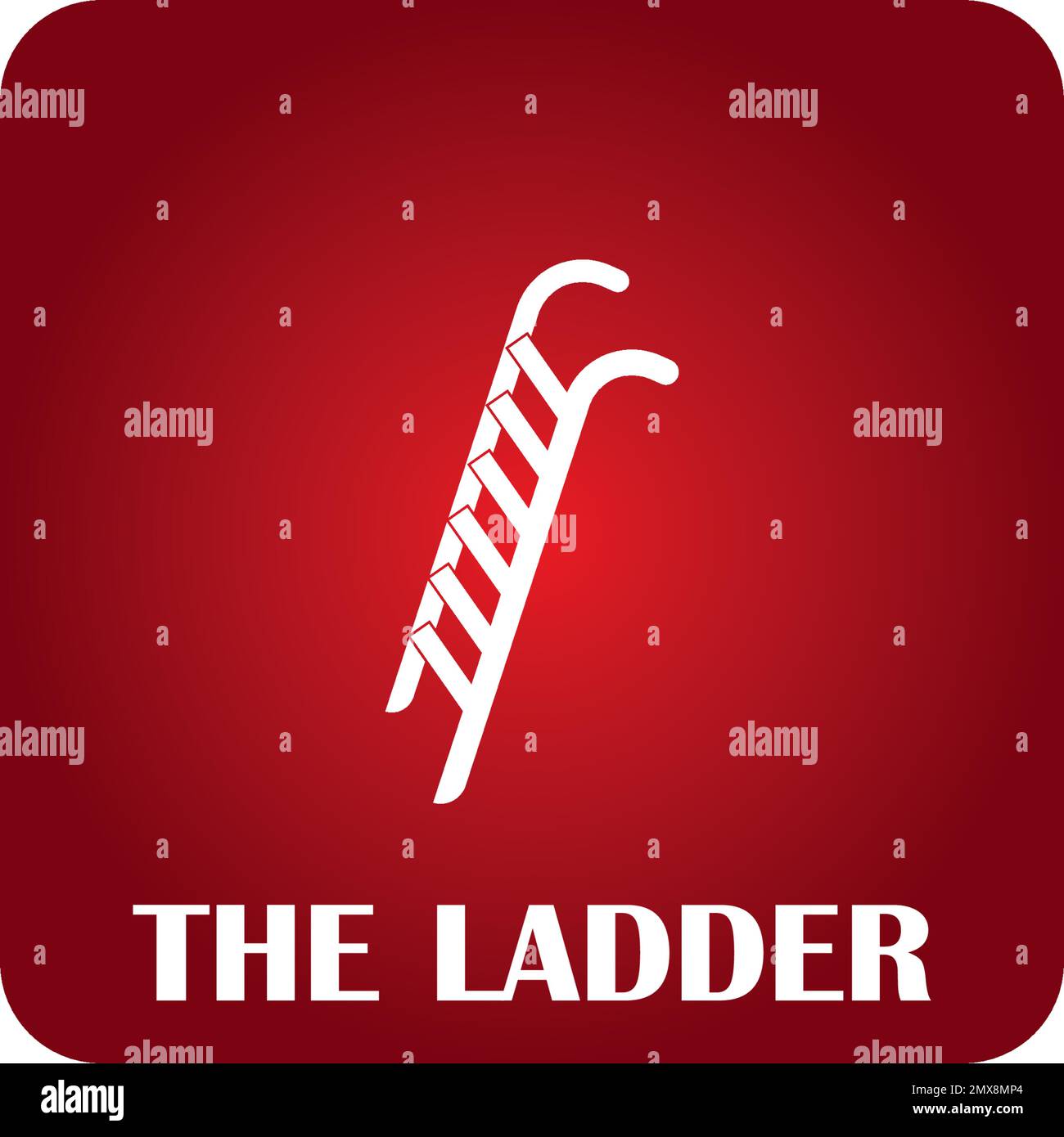 Stepladder vector vectors hi-res stock photography and images - Alamy