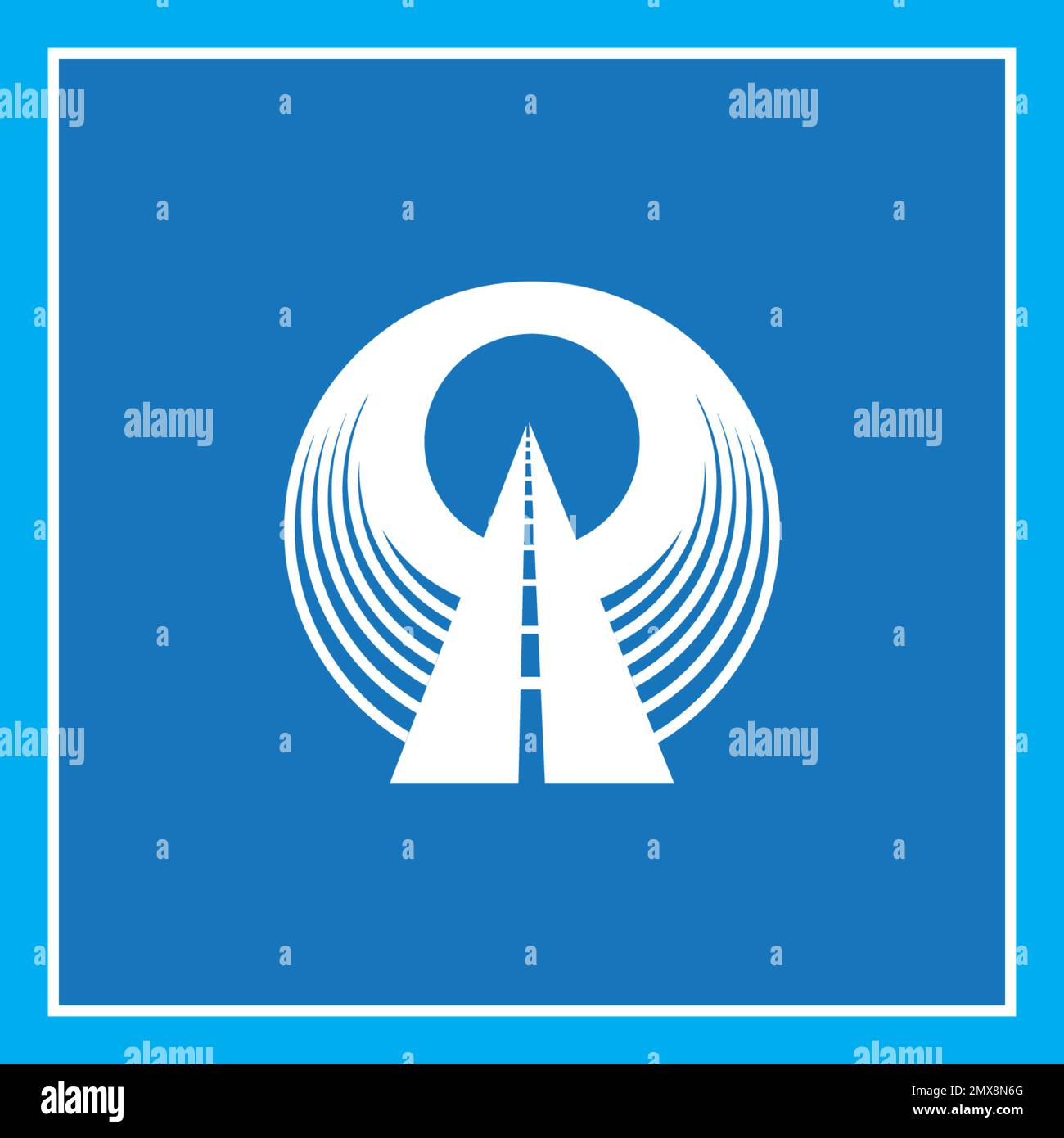Tunnel logo vector design illustration,logo background Stock Vector ...
