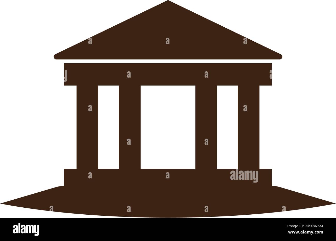 museum icon vector illustration template design Stock Vector Image ...