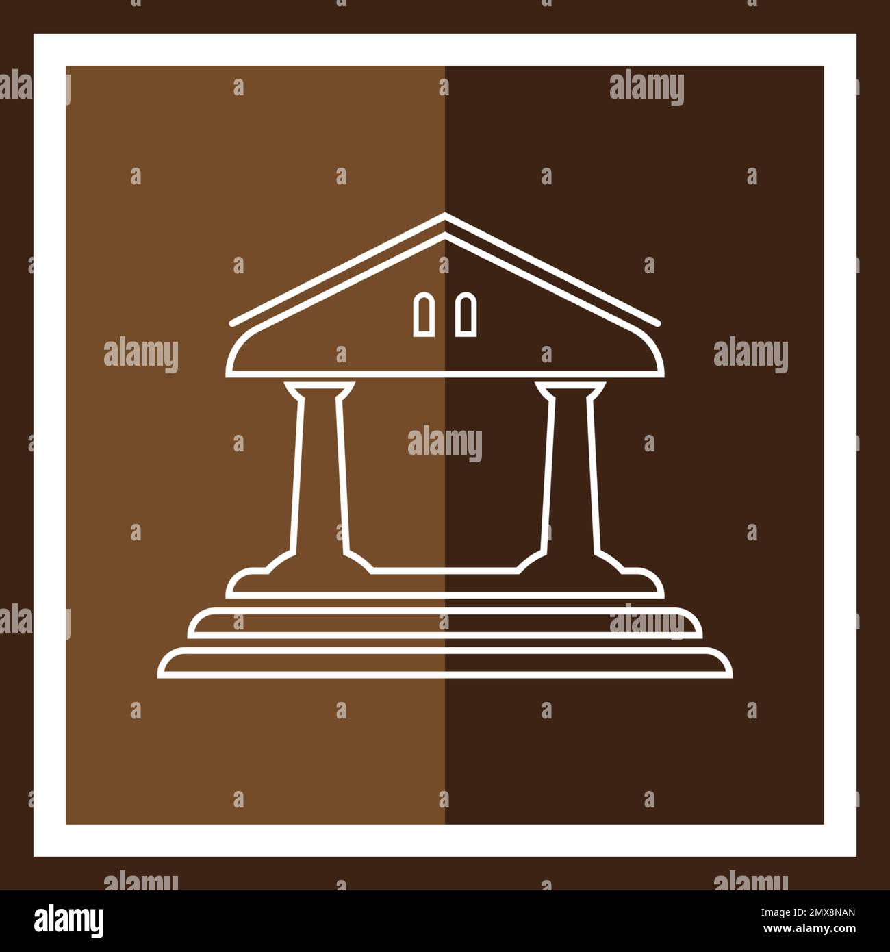 museum icon vector illustration template design Stock Vector Image ...