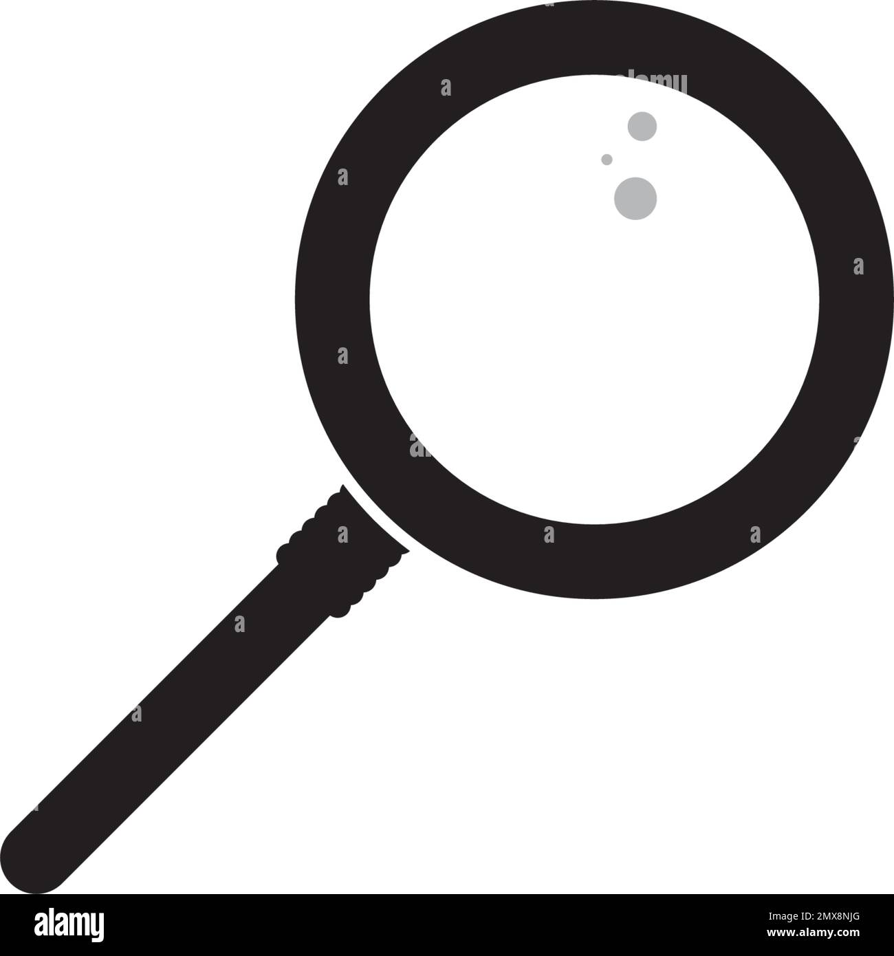 Magnifying glass icon vector logo design illustration,background Stock ...