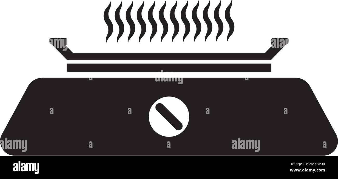 Gas stove icon vector design illustration logo template Stock Vector ...