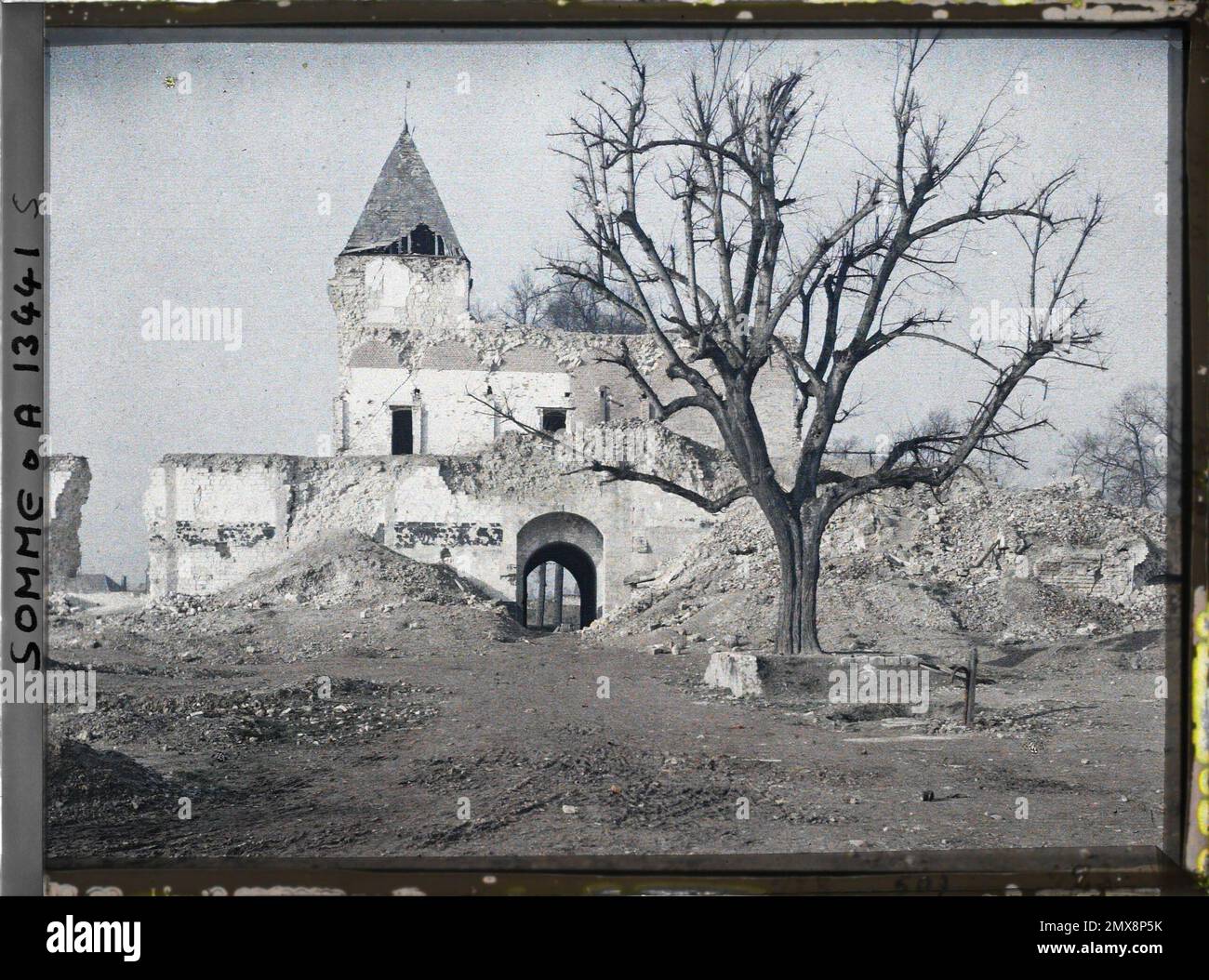 Ham, Somme, France , 1917 - Devastated regions, Somme, Oise, Aisne ...