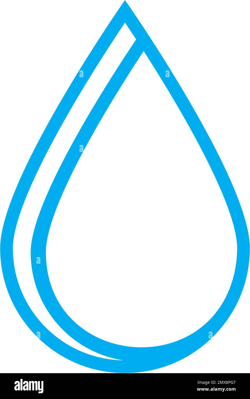 water drop logo vector illustration design Stock Vector Image & Art - Alamy