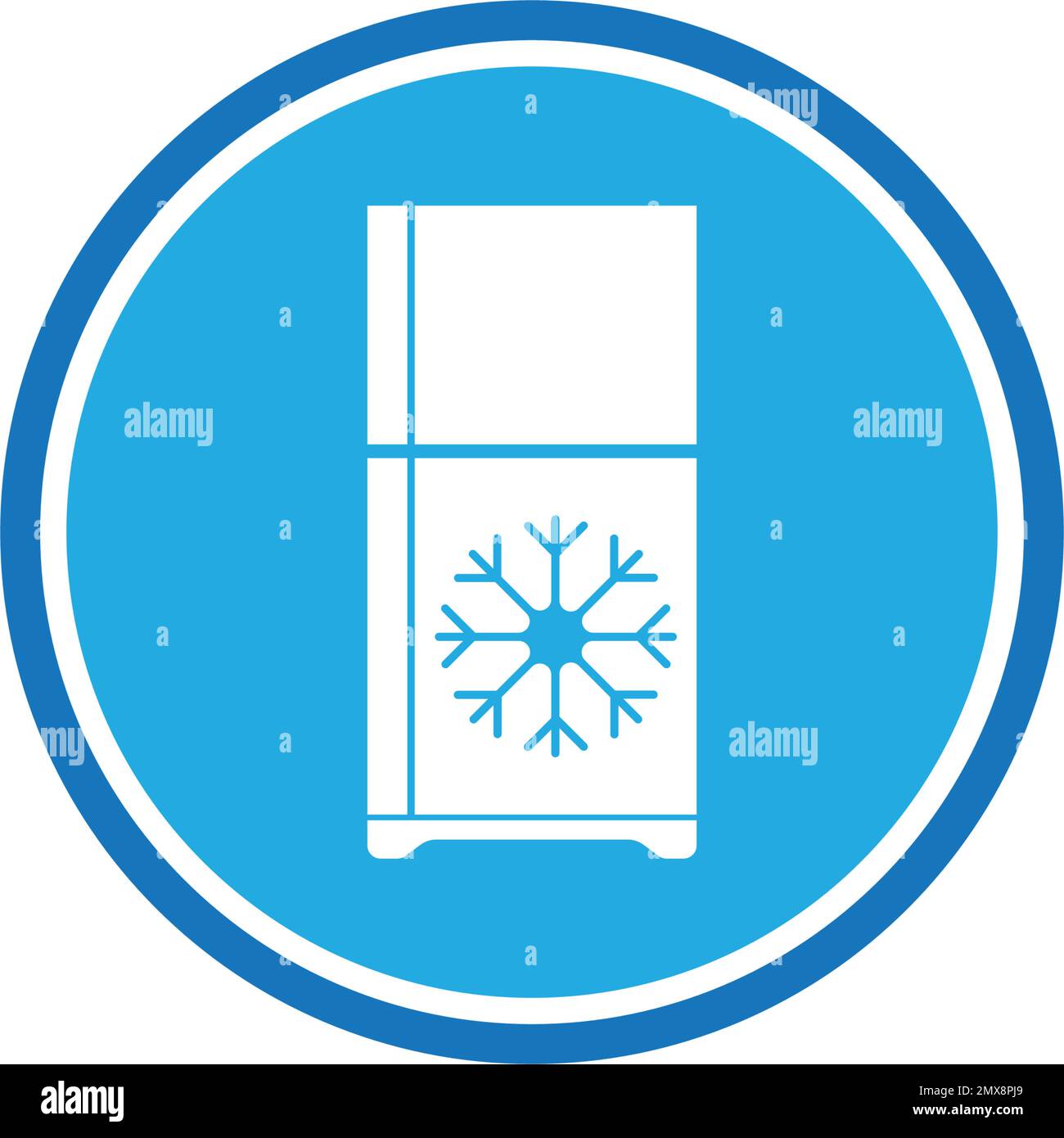 Refrigerator icon. Appliance vector icon. Refrigerator icon vector ...