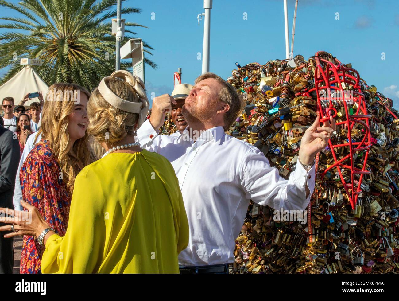 Queen maxima and king willem alexander and princess amalia adel hi-res ...