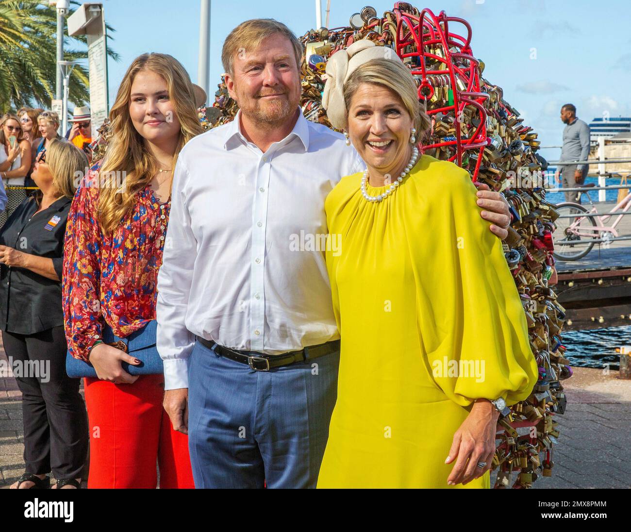 Queen maxima and king willem alexander and princess amalia adel hi-res ...