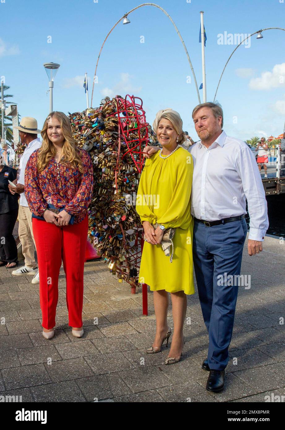 Queen maxima and king willem alexander and princess amalia adel hi-res ...
