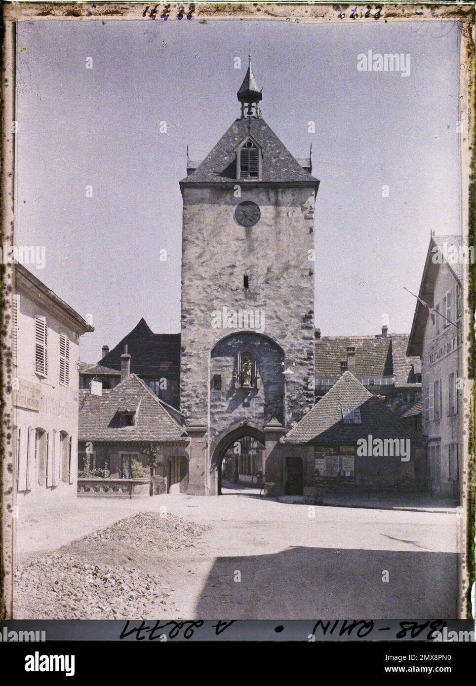 Tour clock public civil architecture fortified architecture door hi-res ...