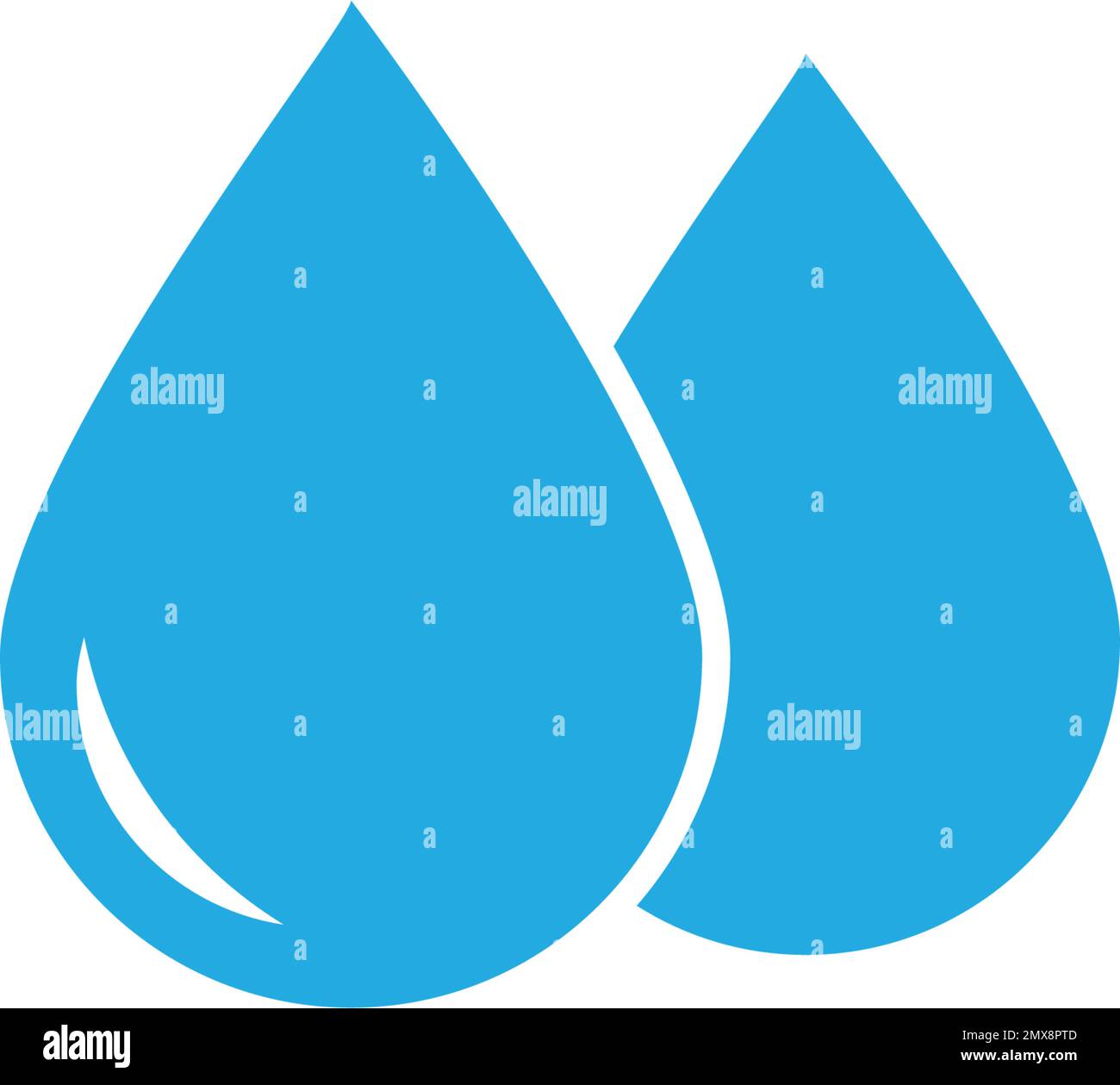 water drop logo vector illustration design Stock Vector Image & Art - Alamy