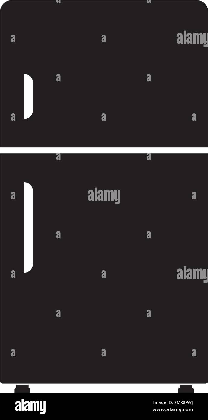 Refrigerator icon. Appliance vector icon. Refrigerator icon vector ...