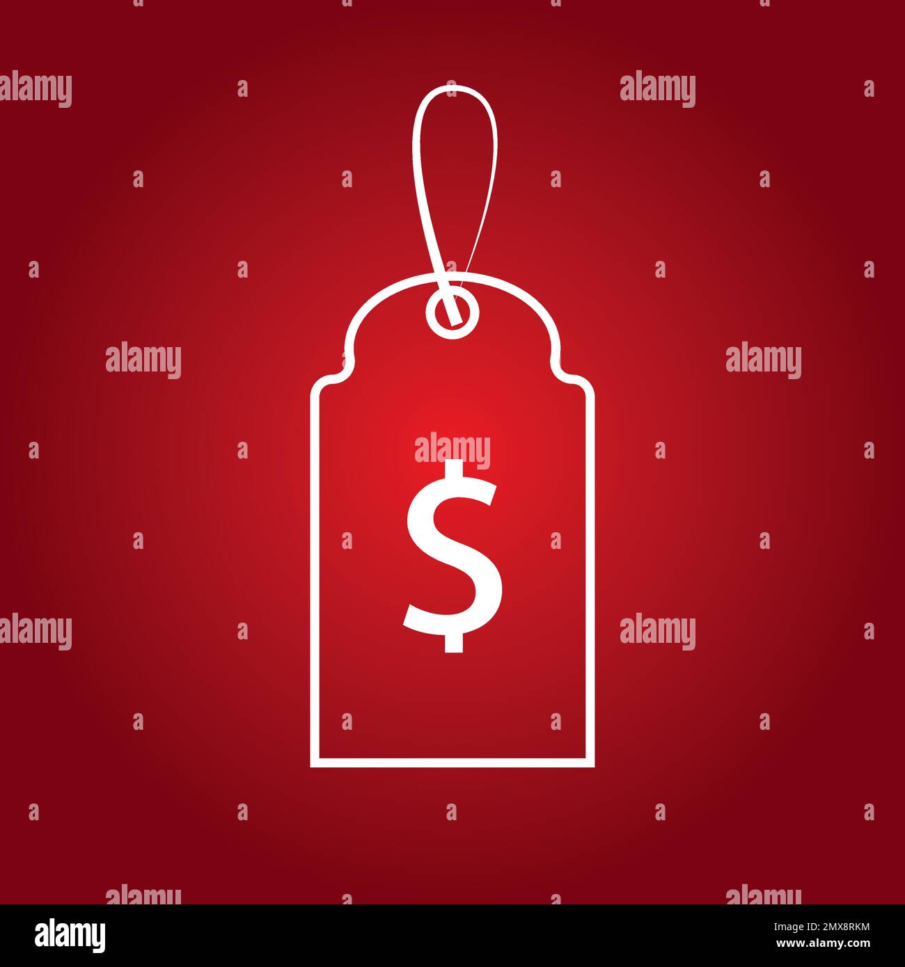 Price Tag icon vector, solid logo illustration, pictogram isolated ...