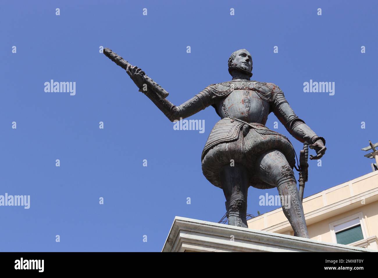 Statue of Don John of Austria (Don Giovanni d’Austria), (Don Juan de ...