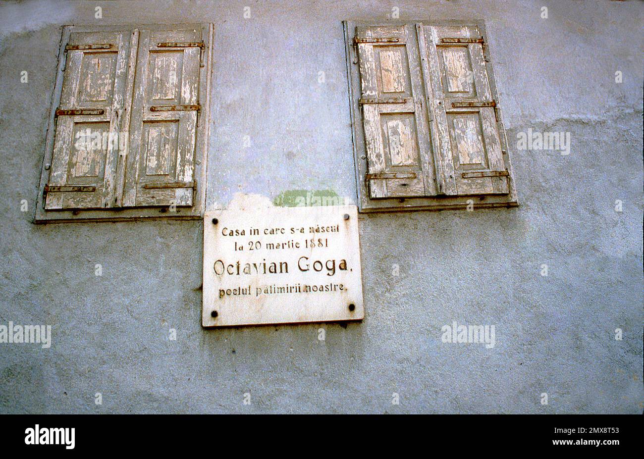 Rasinari, Sibiu County, 1991. The birthplace and childhood home of the ...