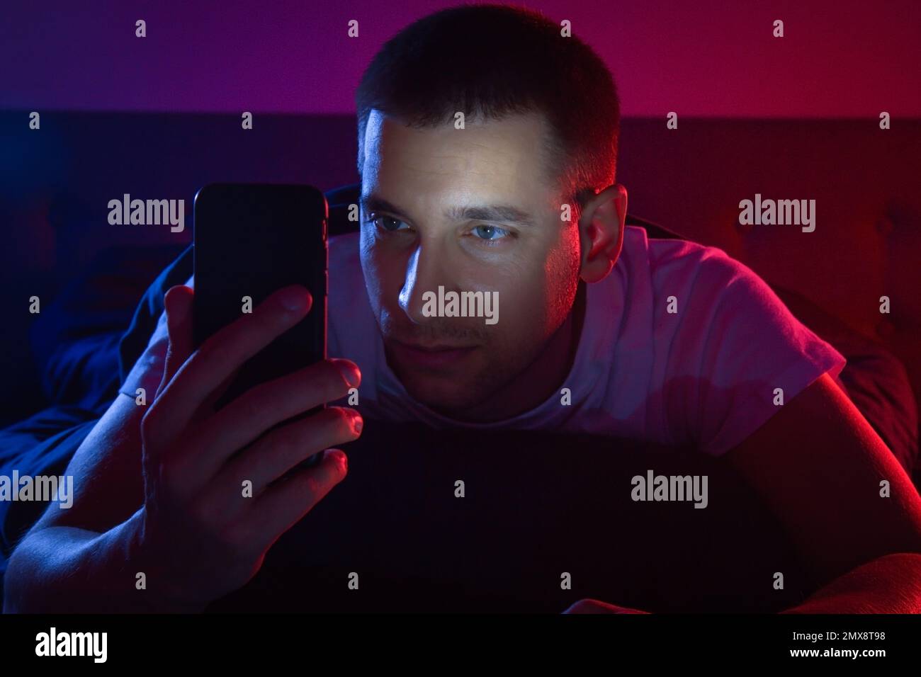 Security breach warning on smartphone screen, device infected with ...