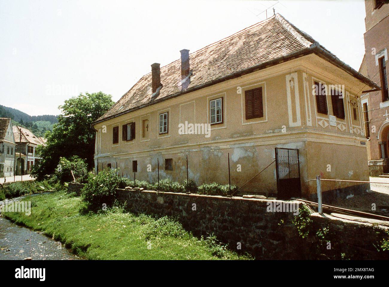 Rasinari, Sibiu County, 1991. The birthplace and childhood home of the ...