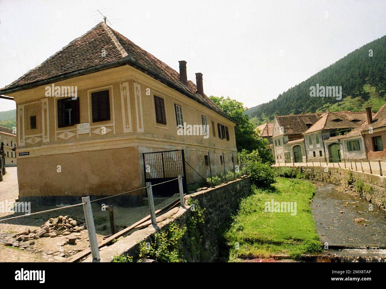 Rasinari, Sibiu County, 1991. The birthplace and childhood home of the ...