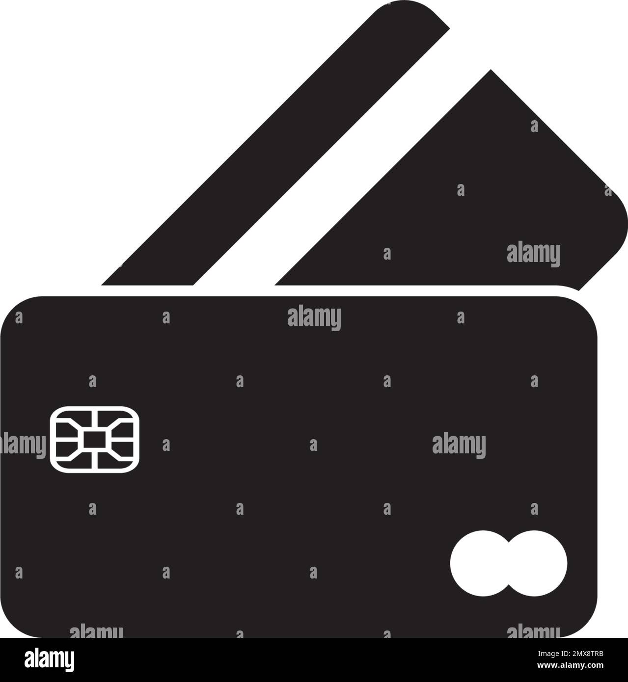 Credit Card Icon vector design illustration symbol and background Stock ...
