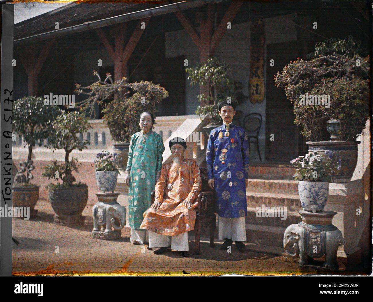 Hà-Dông, Tonkin, Indochina the ex Kinh-Lu 'O' C (viceroy) of Tonkin ...