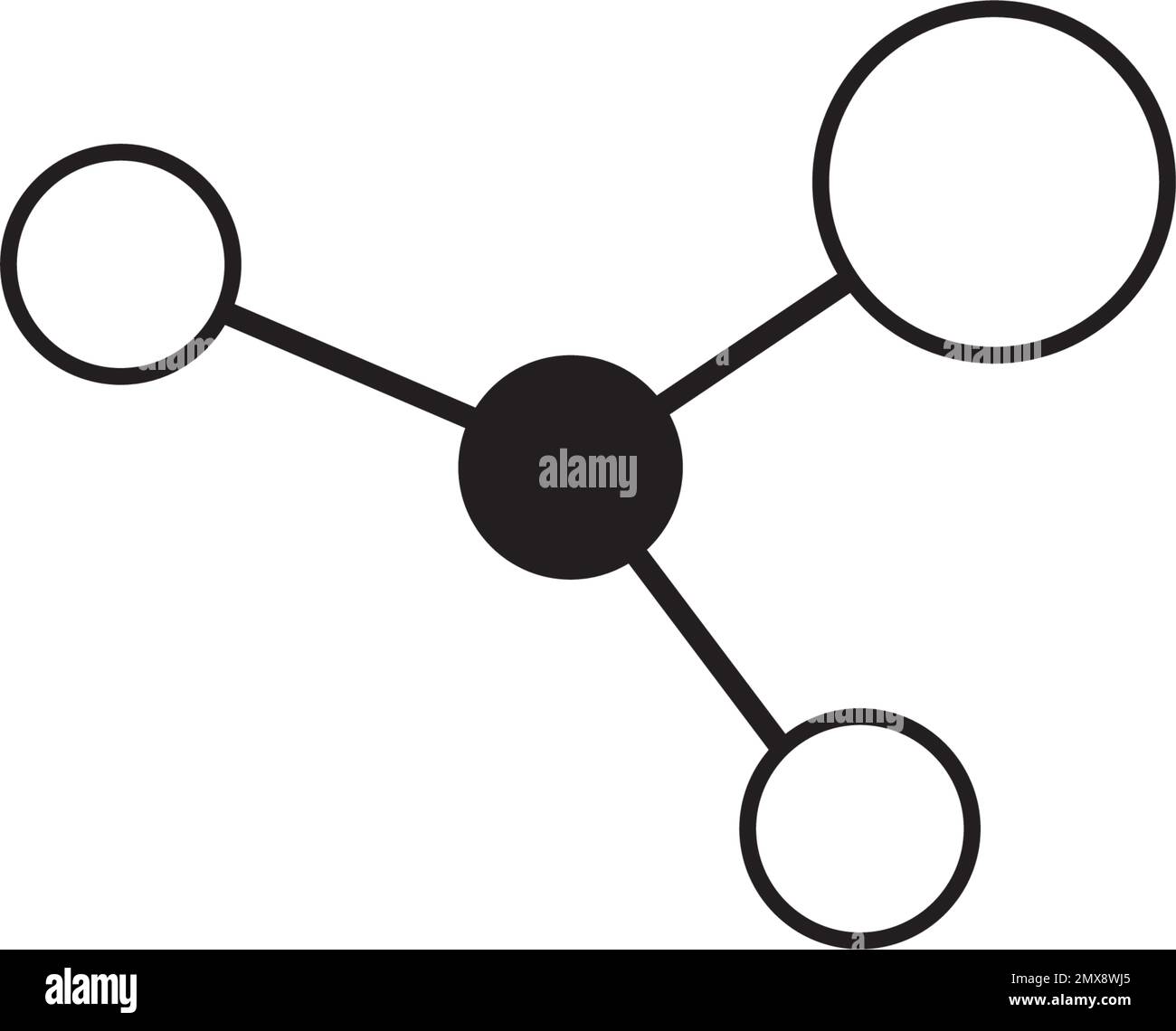 Molecule logo vector design illustration template Stock Vector Image ...