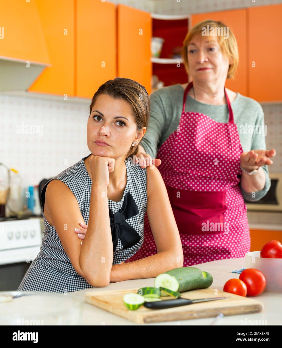 Moralizing scene hi-res stock photography and images - Alamy